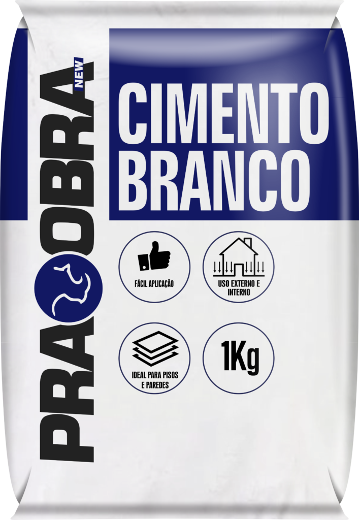 Cimento Branco – PRA OBRA